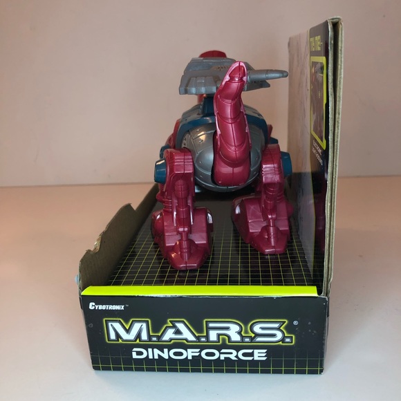 M.A.R.S | Toys | Cybotronix Mars Dinoforce 6 Red Dinosaur With ...